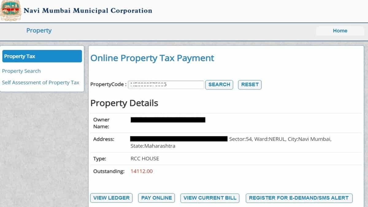 NMMC Property Tax - Calculator, Online Payment, Bill Details & More!