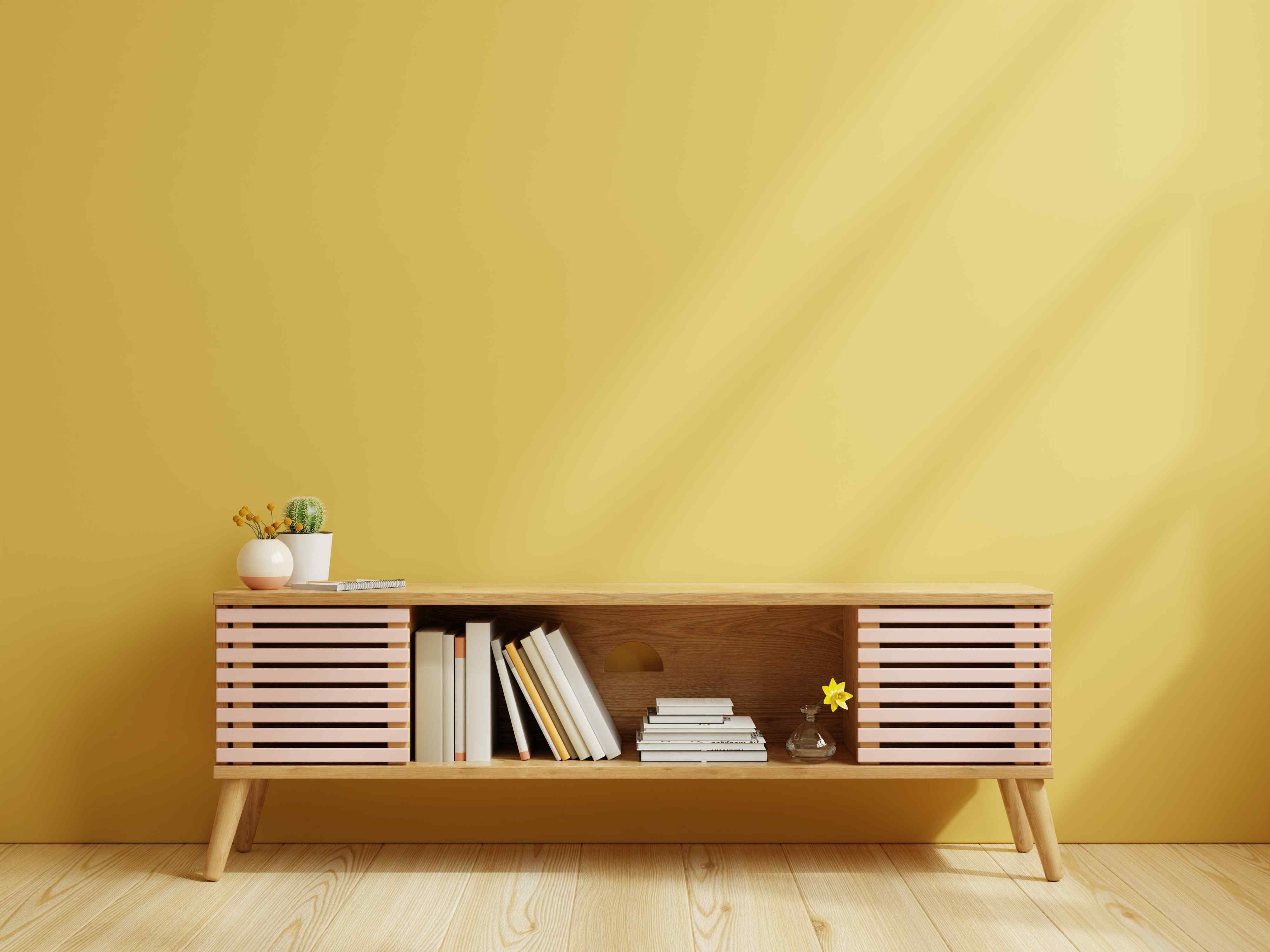 Best Orange Two Colour Combination for Bedroom Walls