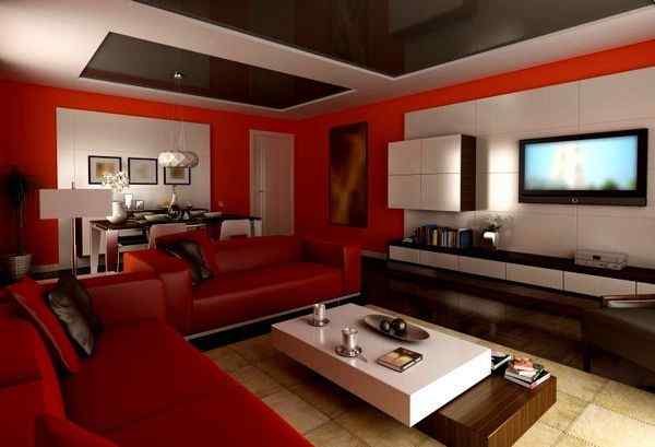 Red Wall Paint Combination Inspirations: Infuse Vibrancy into Your ...