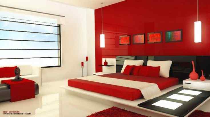 Red Wall Paint Combination Inspirations: Infuse Vibrancy into Your ...