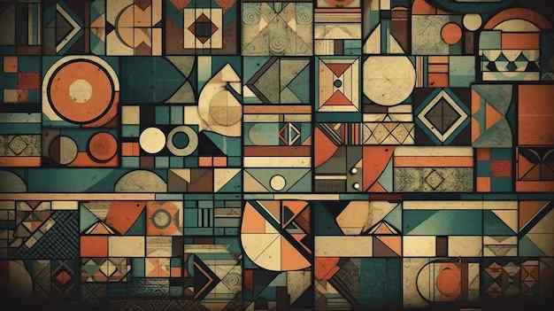 20 Creative Geometric Wall Designs To Transform Your Space