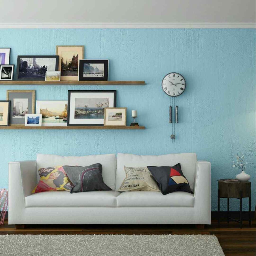 Blue Colour Wall Paint Design Ideas to Elevate Your Space | Expert Tips