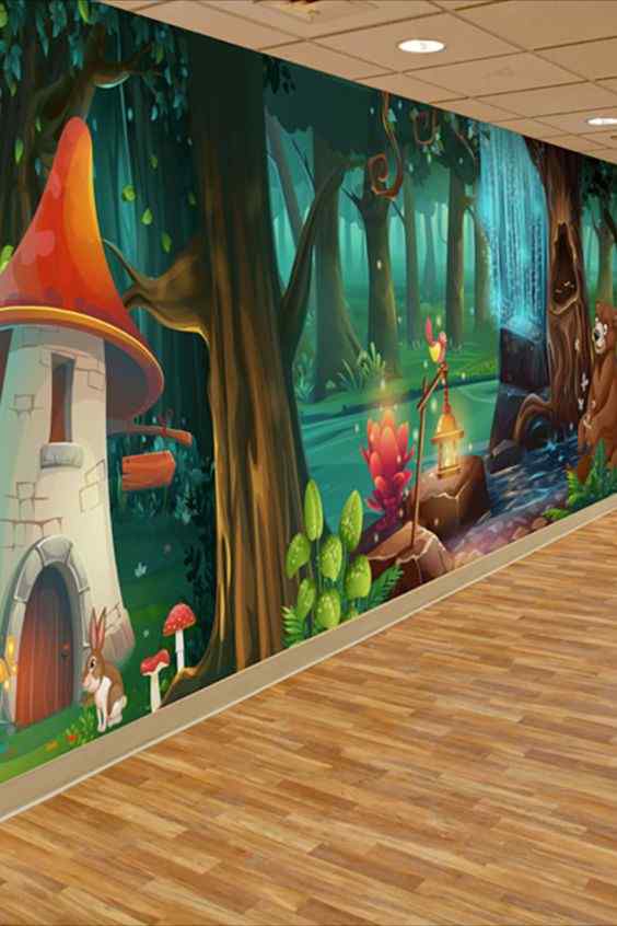 Spark Creativity: Magical Wall Painting Ideas for Kids' Rooms
