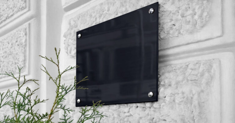 Acrylic Name Plate Designs: Elevate Your Home Decor with Style