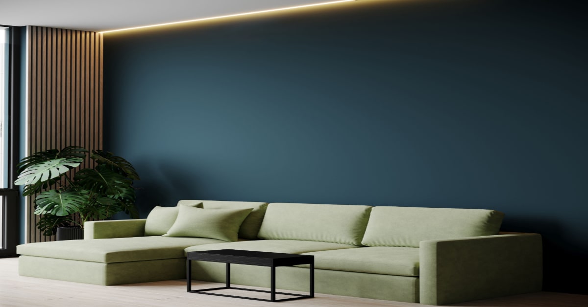 Peacock Green Colour Combination For Your Walls