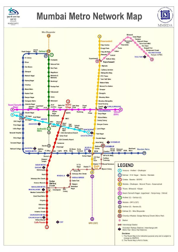 Mumbai Metro Maps, Lines, and Exciting Developments 2024