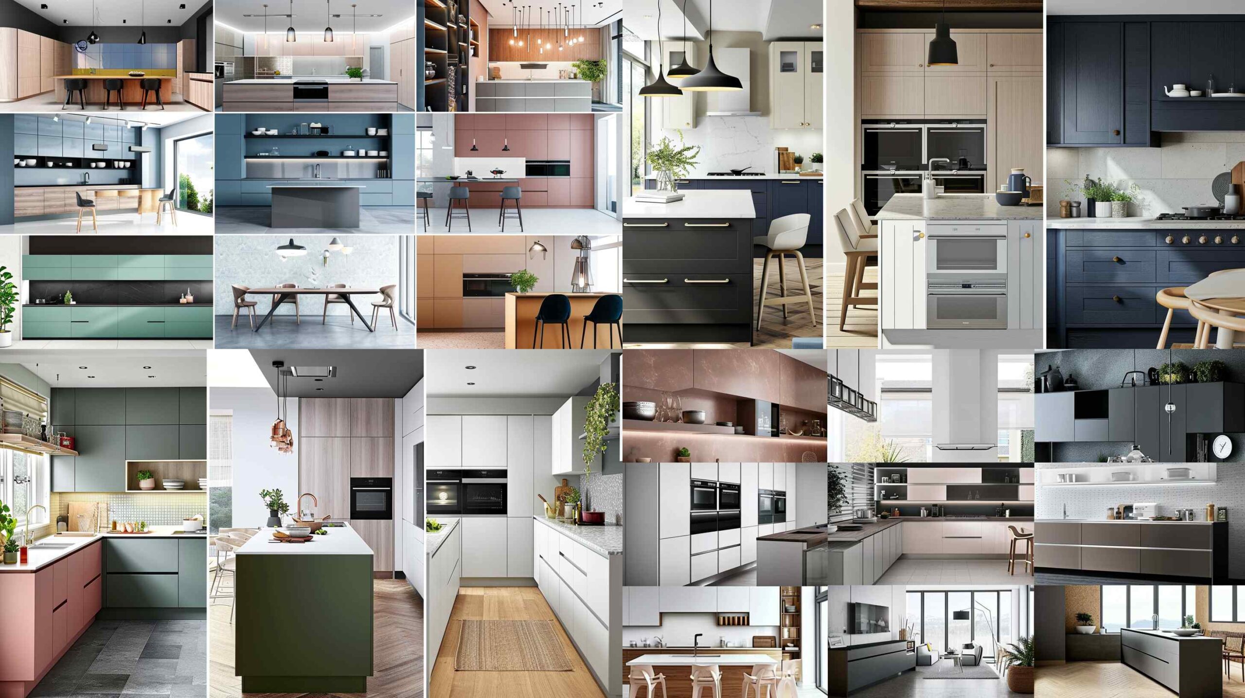 The 13 Best Kitchen Colour Combinations with White + Other Colours