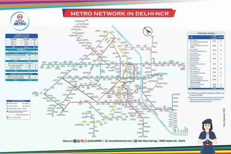 Delhi Metro: Routes, Stations, Fare and Travel Tips