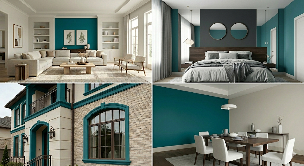 Trending Asian Paint Colour Palettes for Interior and Exterior