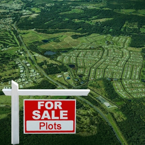 How to sell open plots using online and offline methods?