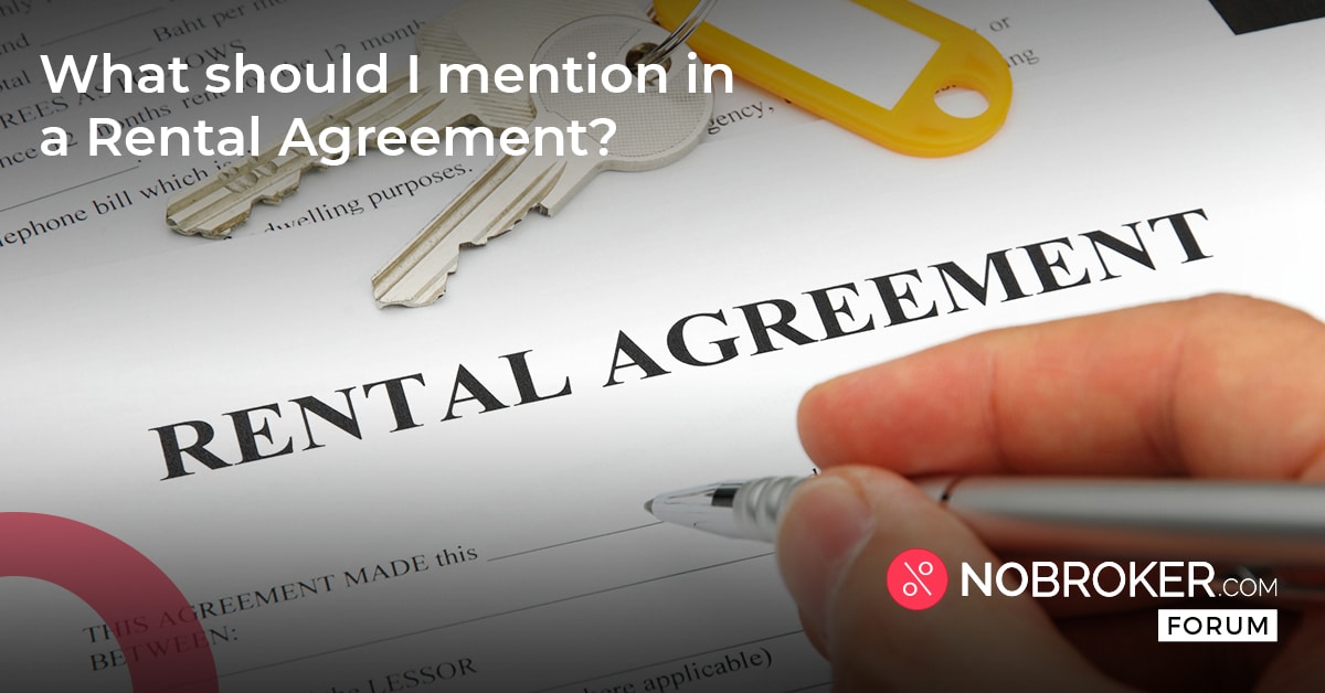 How to make rent agreement?