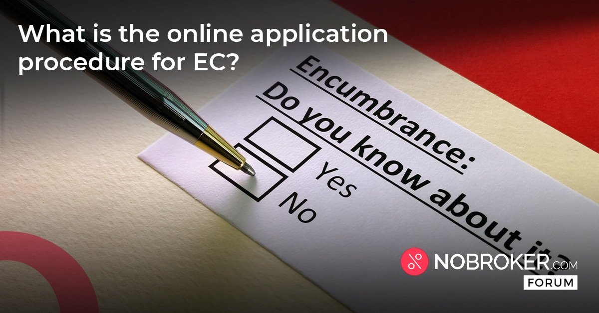 How to apply EC online: Steps to apply for Encumbrance Certificate