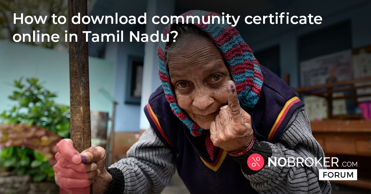 How to Download Community Certificate Online in Tamil Nadu 2025