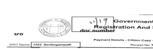 How to Find Sale Deed Number in Document
