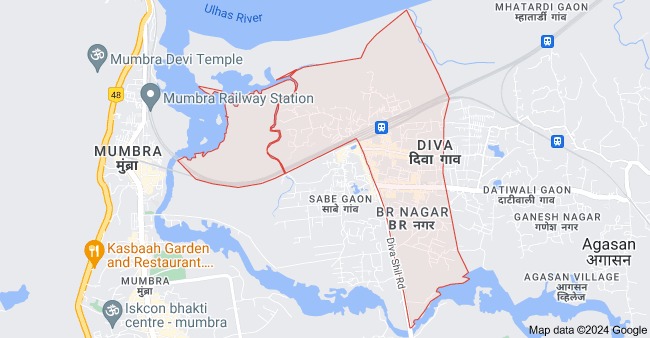 Diva, Mumbai - Map, Pin Code, & Property Rates 2024