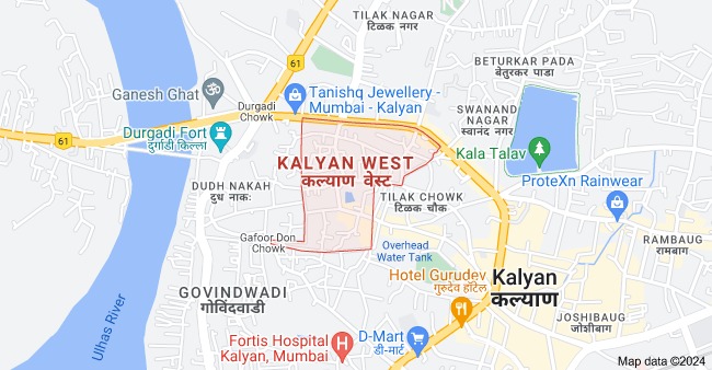 Kalyan West, Mumbai - Map, Pin Code, & Property Rates 2024