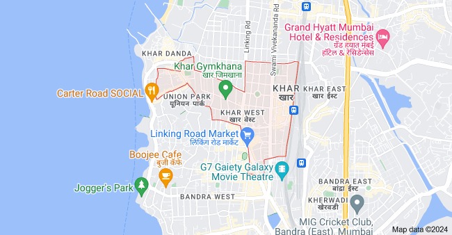 Khar West, Mumbai - Map, Pin Code, & Property Rates 2025