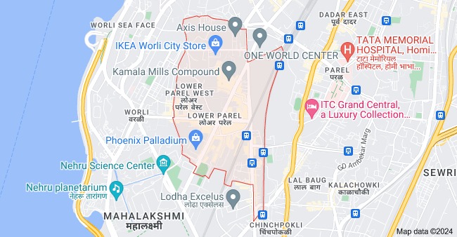 Lower Parel, Mumbai - Map, Pin Code, & Property Rates 2024