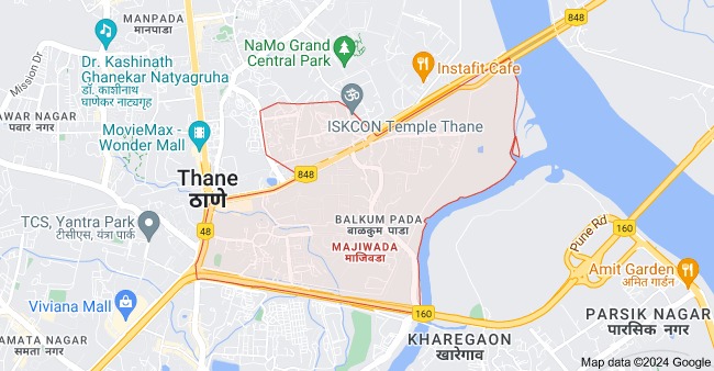 Majiwada, Mumbai - Map, Pin Code, & Property Rates 2024